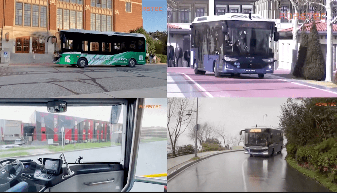 ADASTEC Autonomous Bus Video Gallery