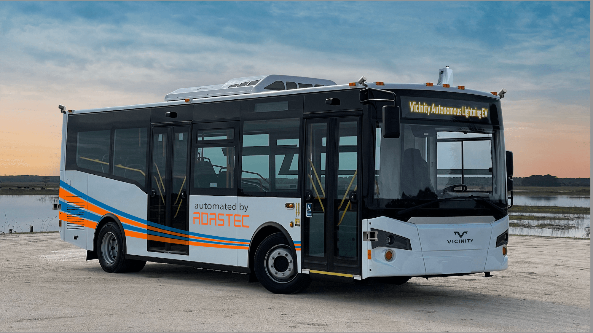 ADASTEC and Vicinity Motor Corp. Join Forces for Automated Transit Buses