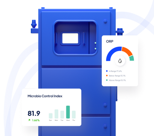 AI for effective control of scale deposition on liquid ring vacuum pumps