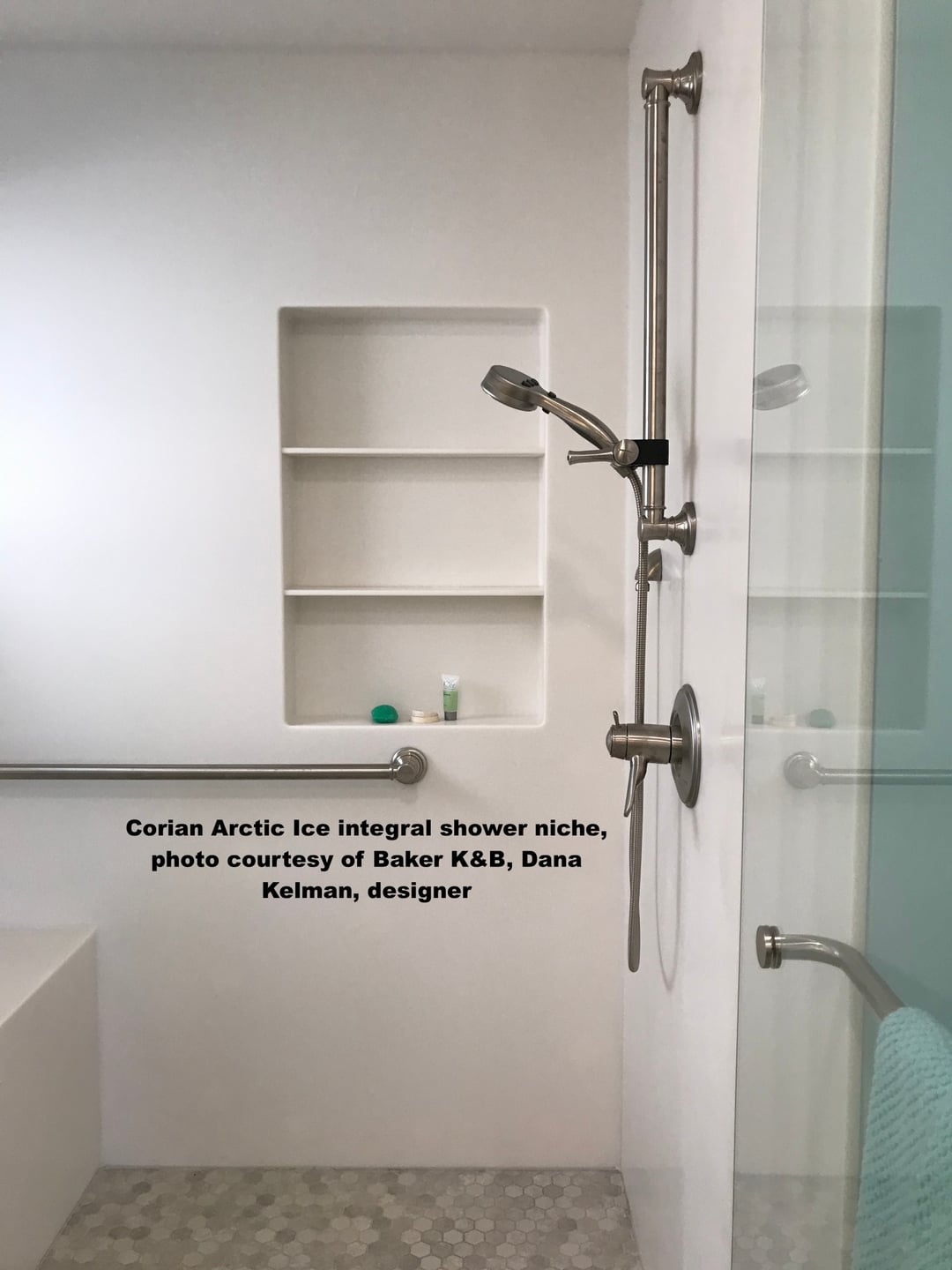 Solid Surface Showers