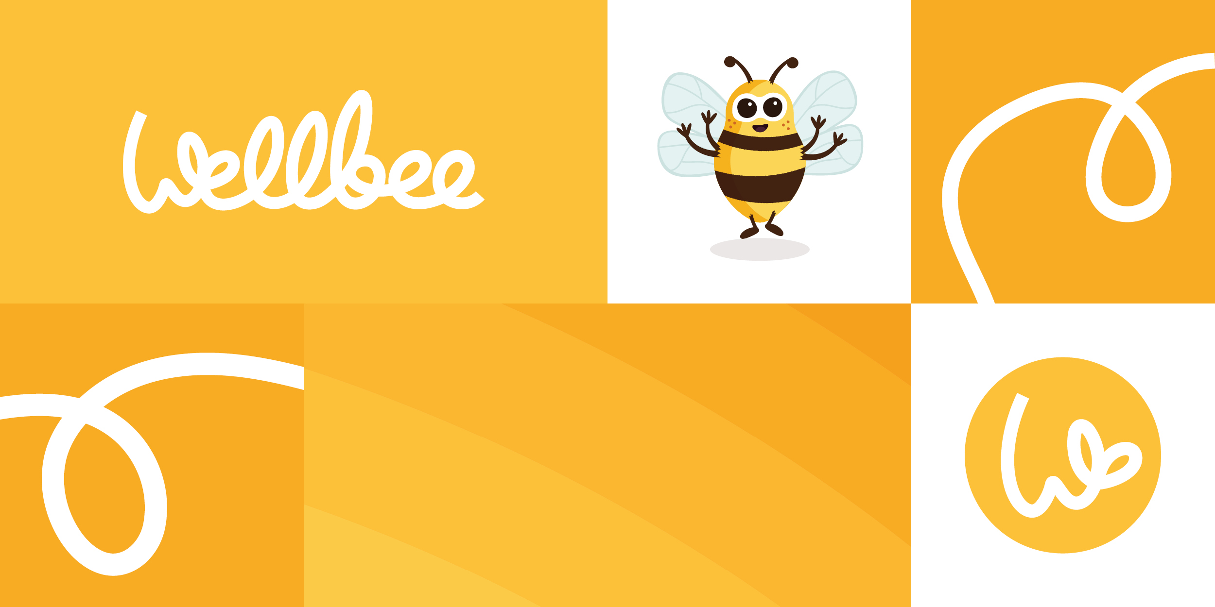 Wellbee — Branding + Illustration — Ben Clark Design