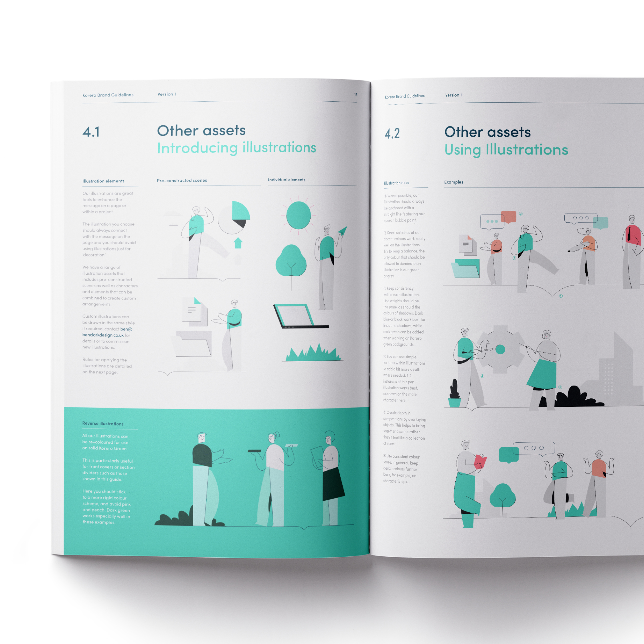 Korero — Brand strategy + Design — Ben Clark Design