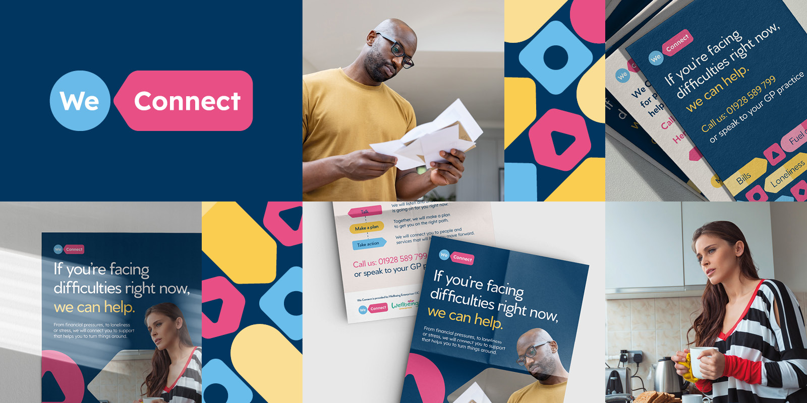 We Connect — Branding — Ben Clark Design