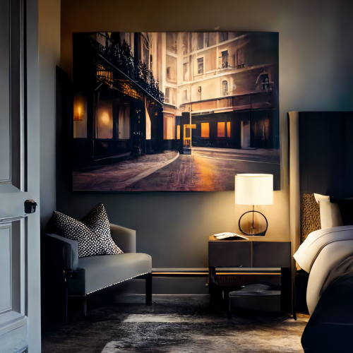 Using wall art to create a lasting impression in hotels