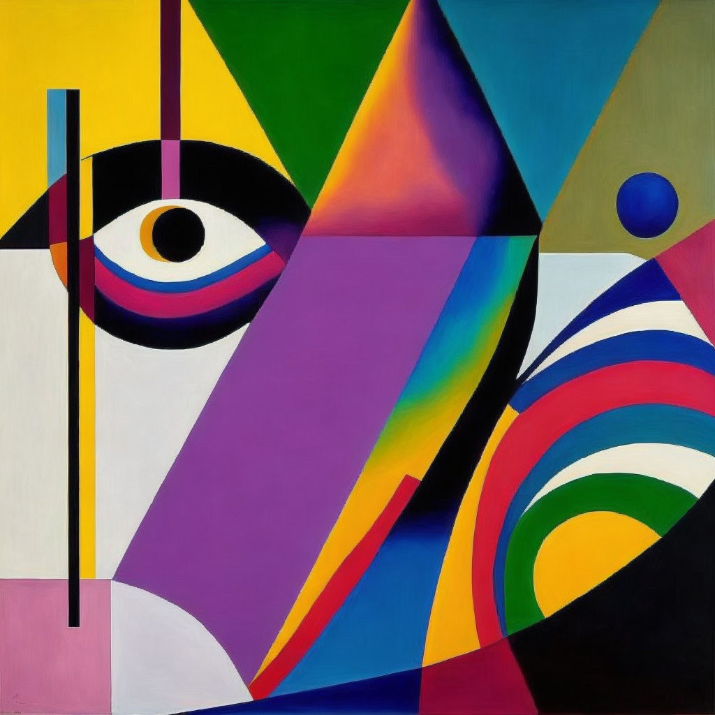 The history and evolution of abstract wall art, including notable ...