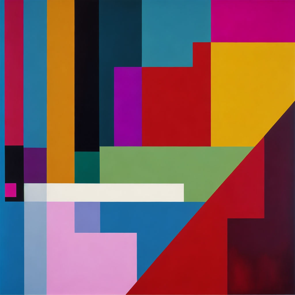 The history and evolution of abstract wall art, including notable ...