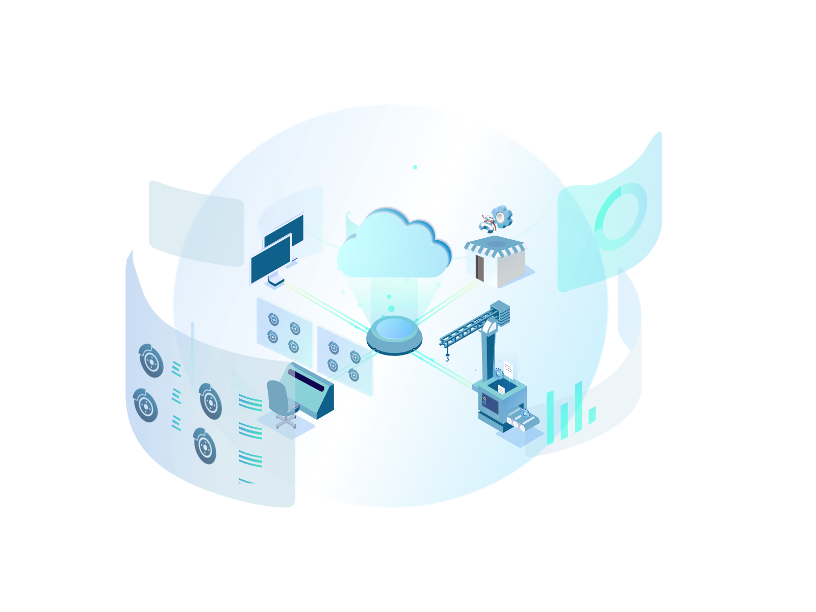 Partly - Connecting the world's parts