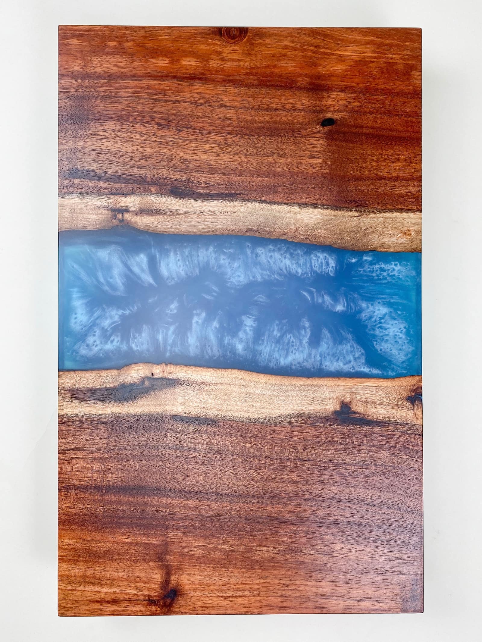 Black Acacia and Denim Blue Epoxy