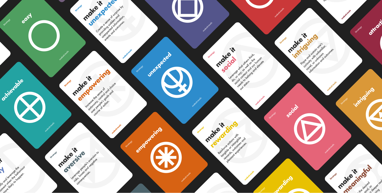 Make It Toolkit - Behavioral Design made simpler.