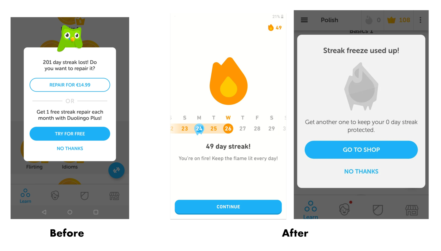 How to design an effective streak.