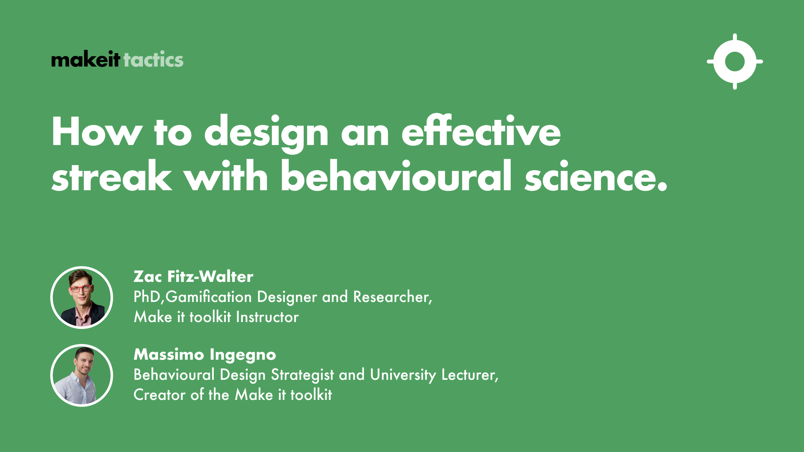 How to design an effective streak.