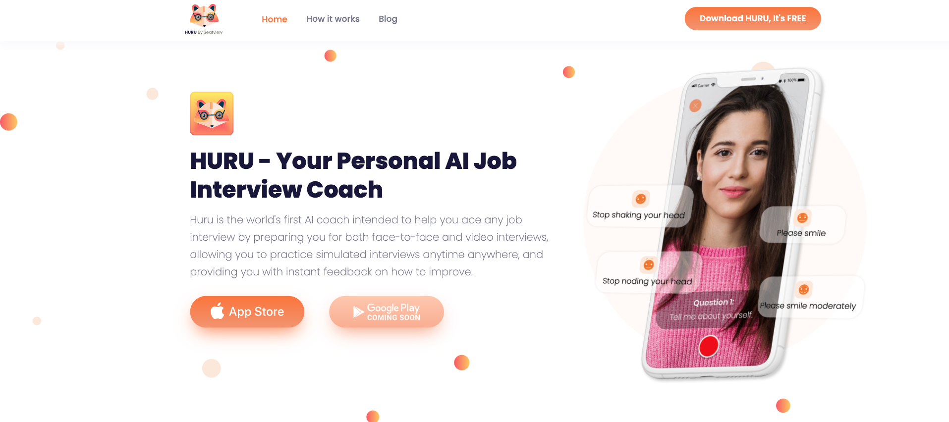 Huru | Job Interview Preparation | Immediate Feedback