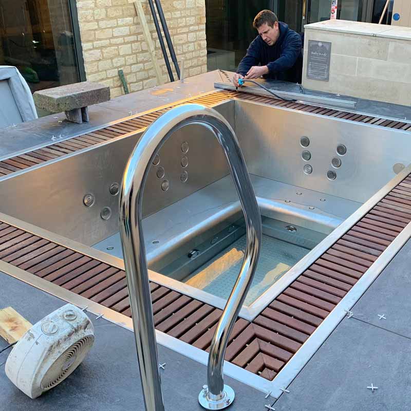Stainless Steel Pools | HTP Group Pools & Hot Tubs