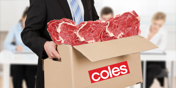 Coles is putting its in-store butcher service on the chopping block