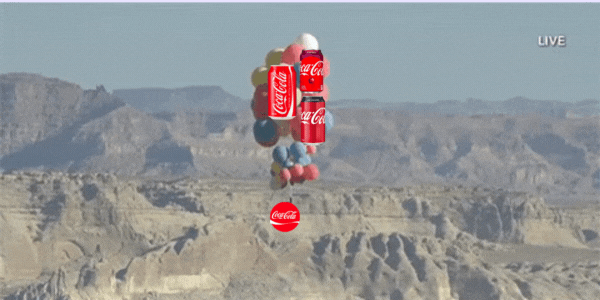 Coca-Cola's latest marketing slogan: "Taste the Inflation", as their ...