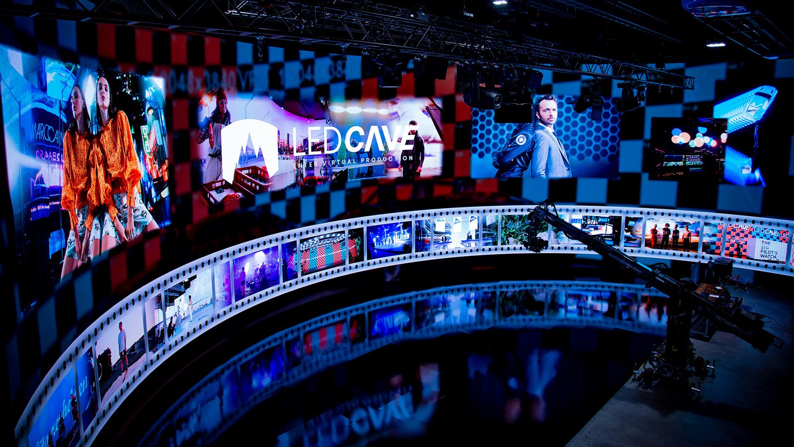LEDcave — Virtual Production Studio