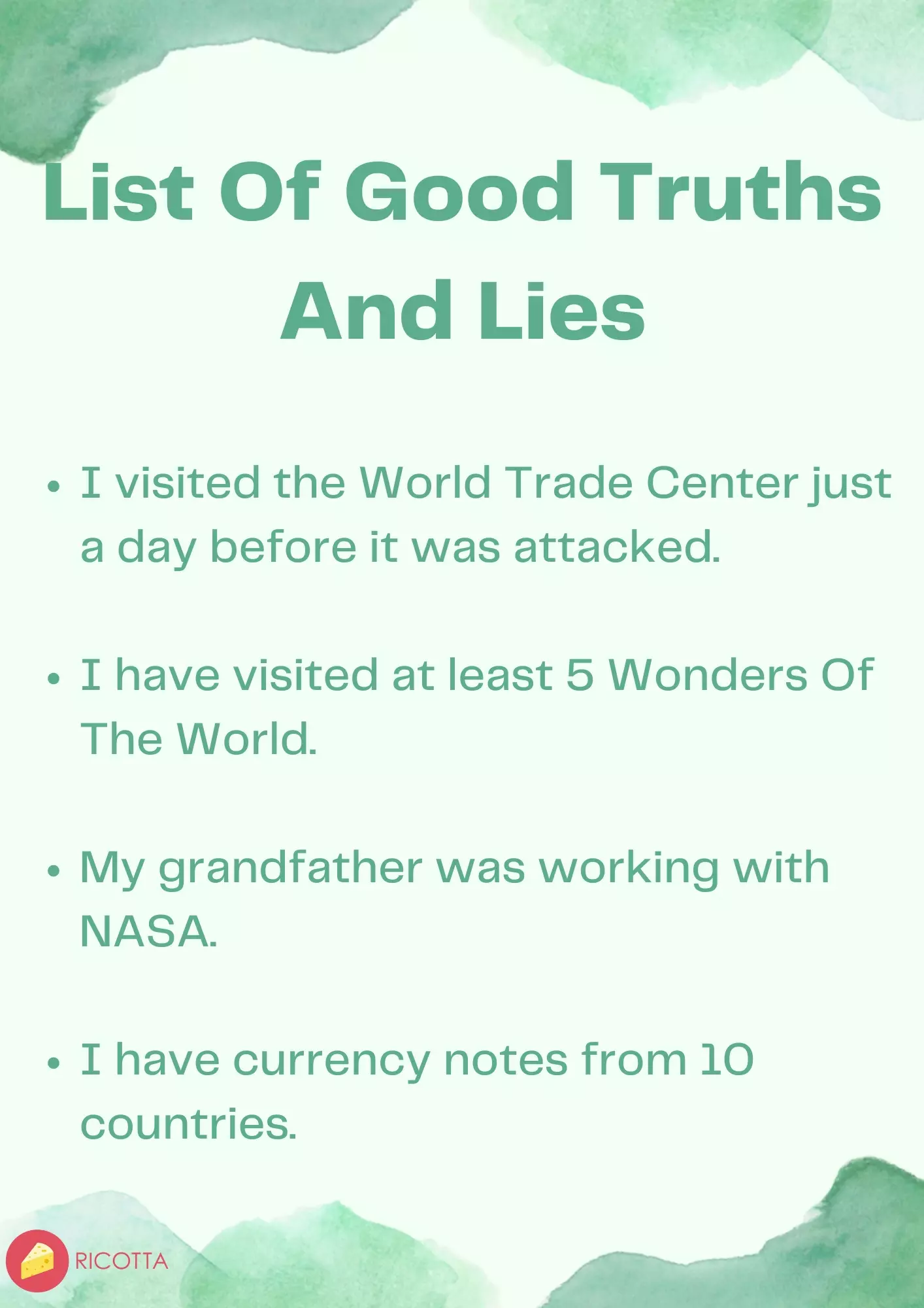 Two Truths And A Lie: How to Play & 120+ Best Lie Ideas in 2023