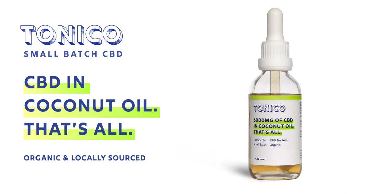 Tonico – Small Batch CBD Tincture
