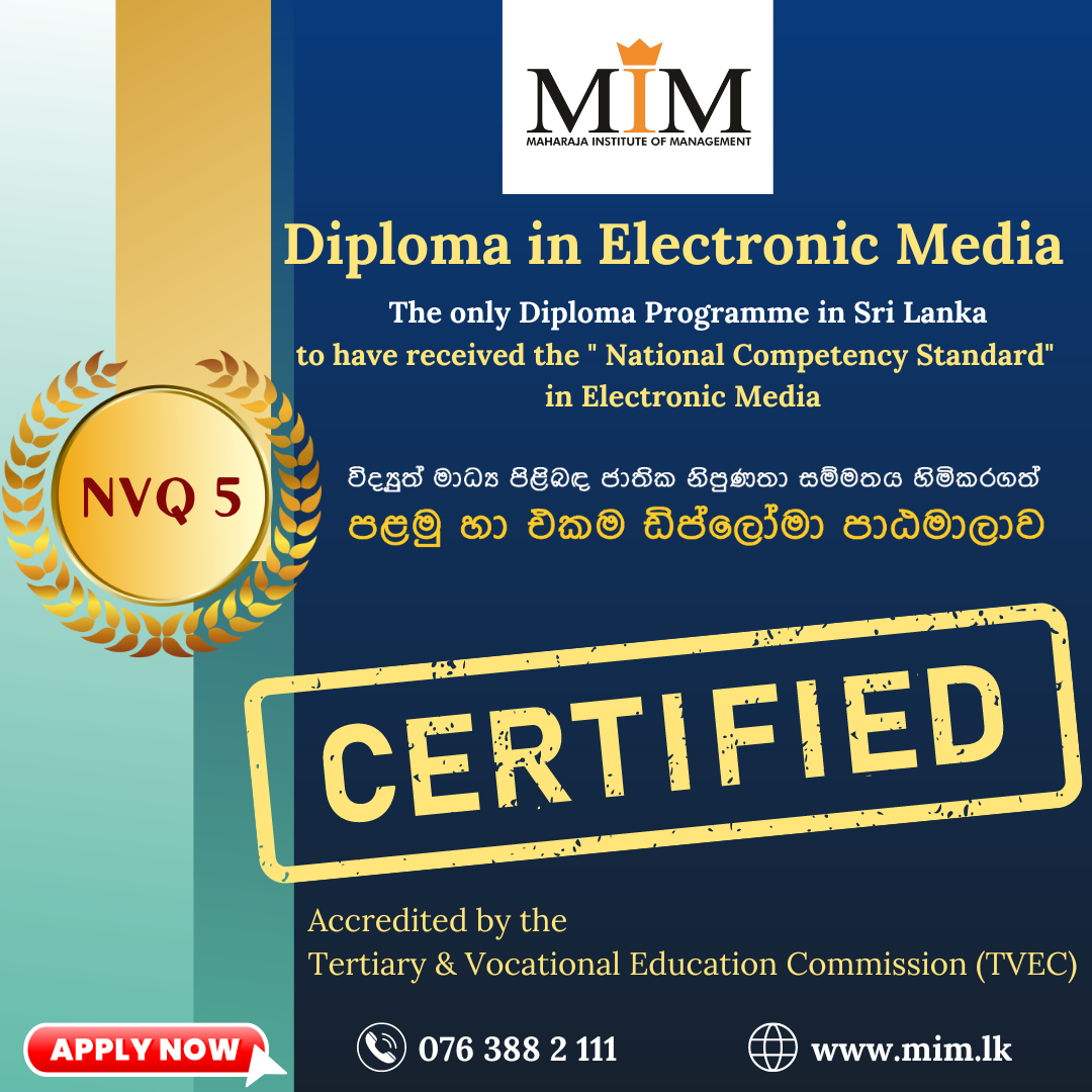 Diploma in Electronic Media