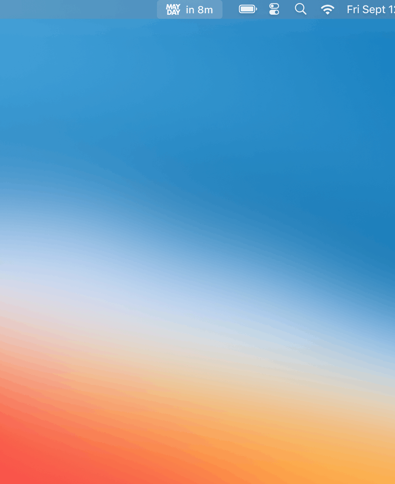 Mayday: The Helpful Calendar