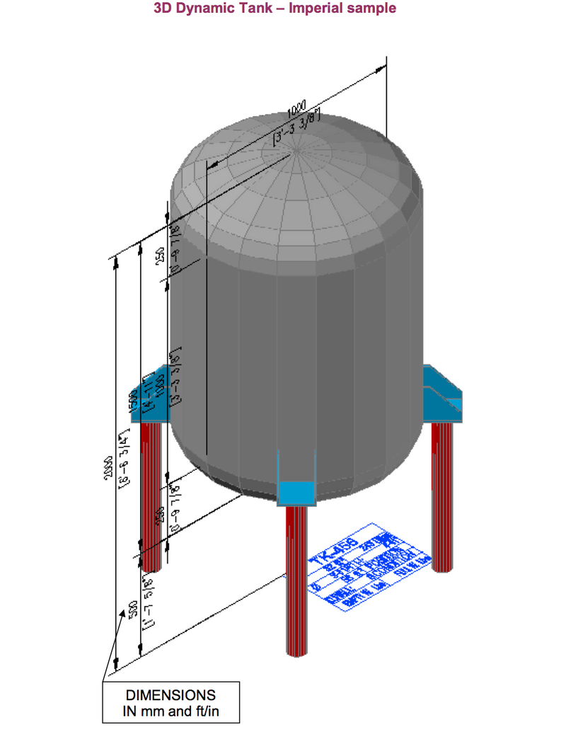 Create 3D Tanks and Vessels in AutoCAD