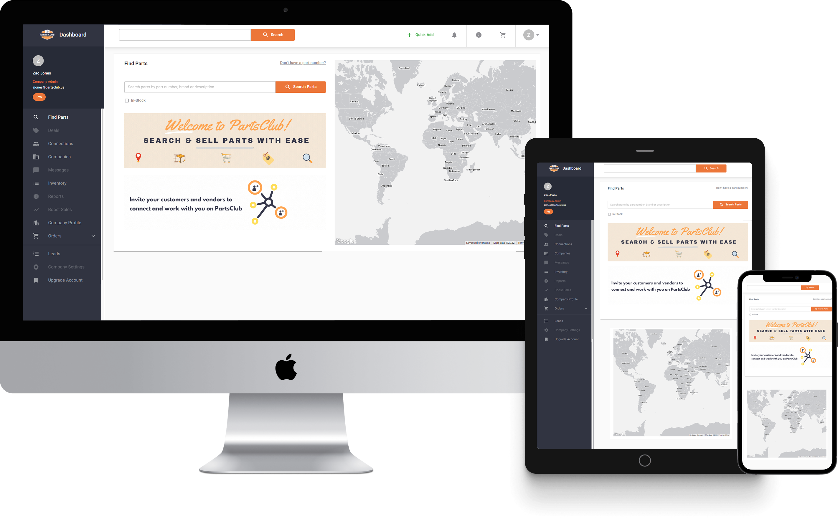 PartsClub - Equipment Parts Marketplace