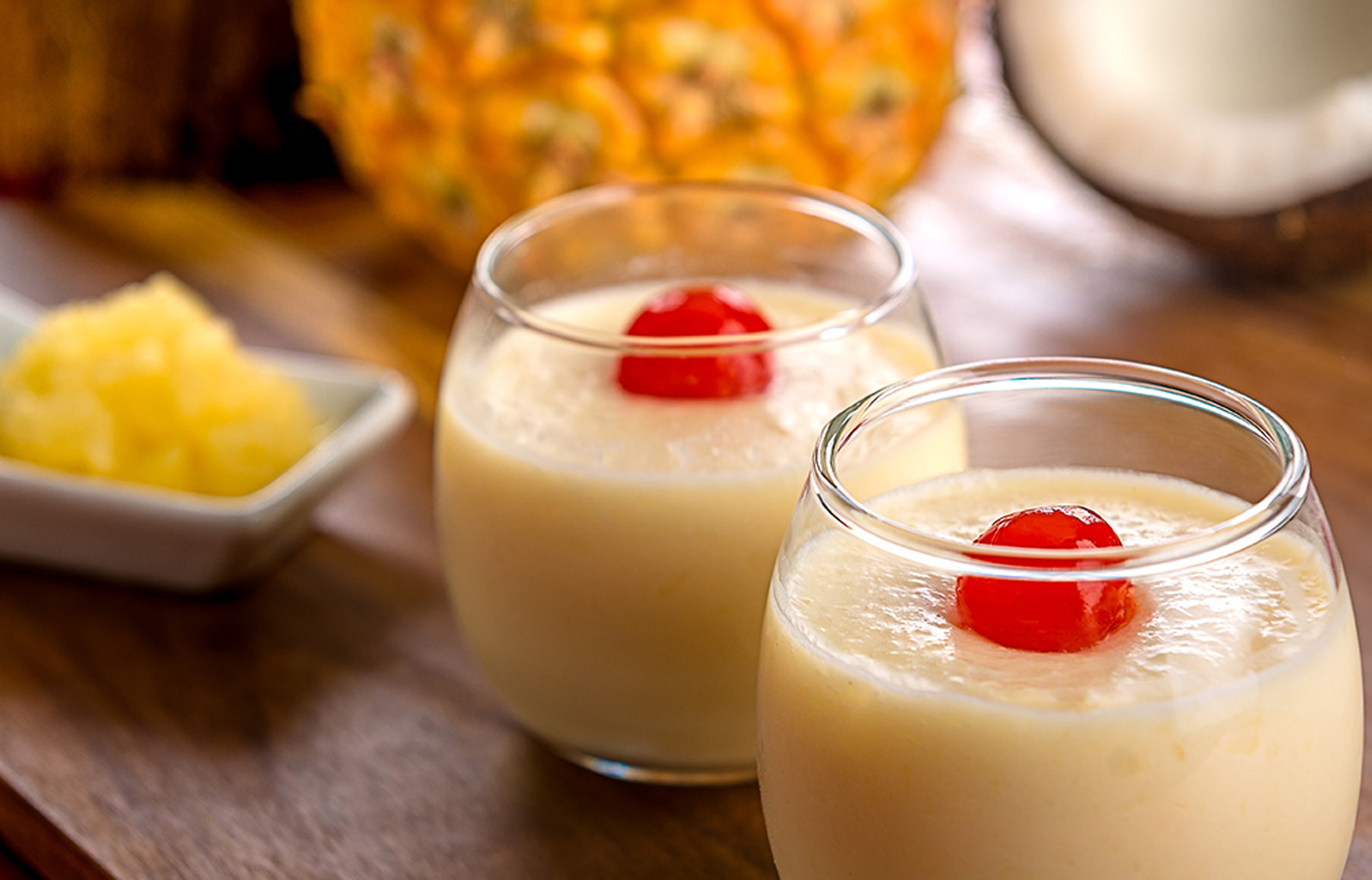 Mousse de Piña Colada