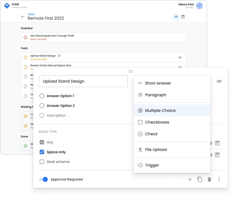 FFAIR | Online Exhibitor Manual & Event Webstore | Free Demo