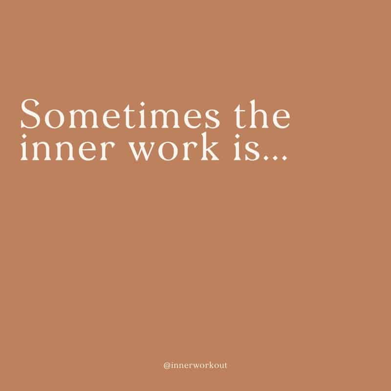 Inner Workout - Your self care support system