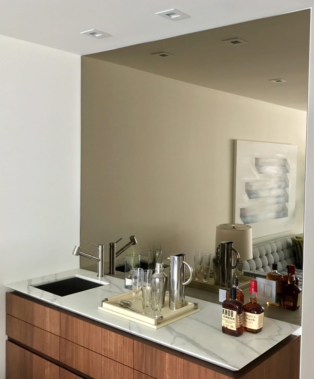 Glass & Mirror Backsplashes