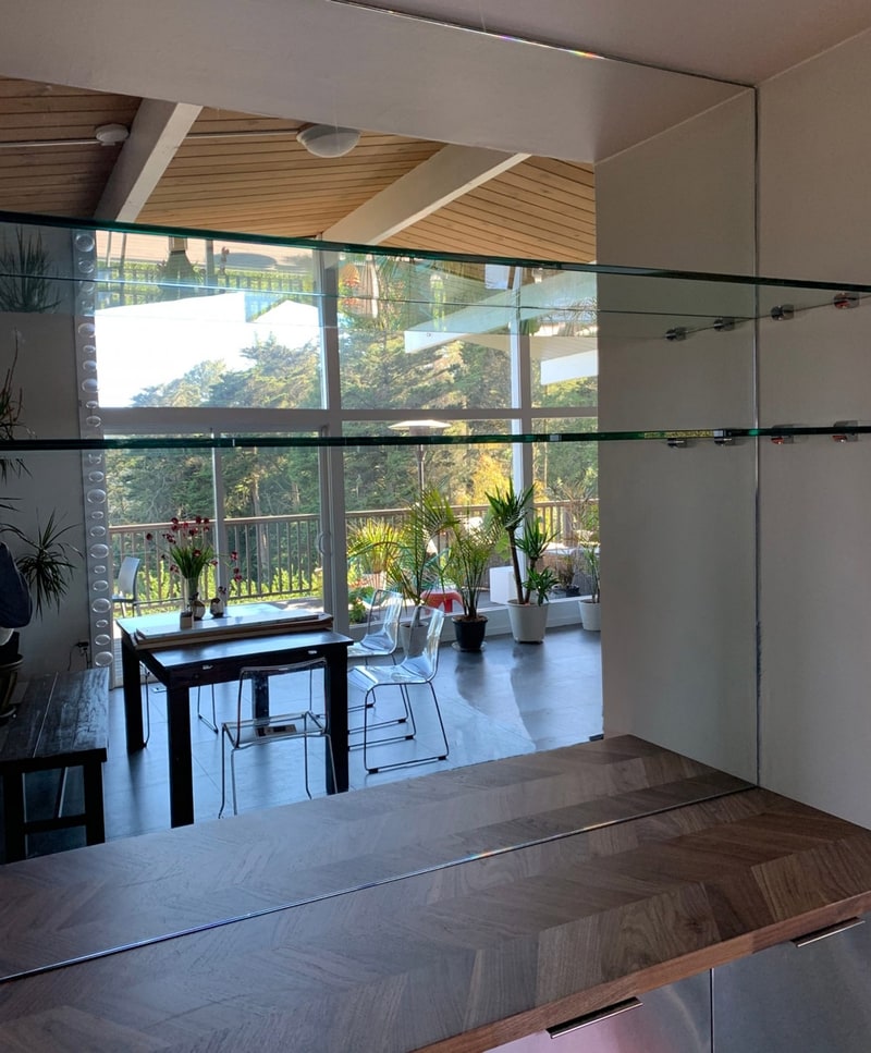 Residential Glass Installation Project Gallery by Wilson Glass