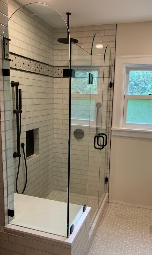 Residential Glass Installation Project Gallery by Wilson Glass