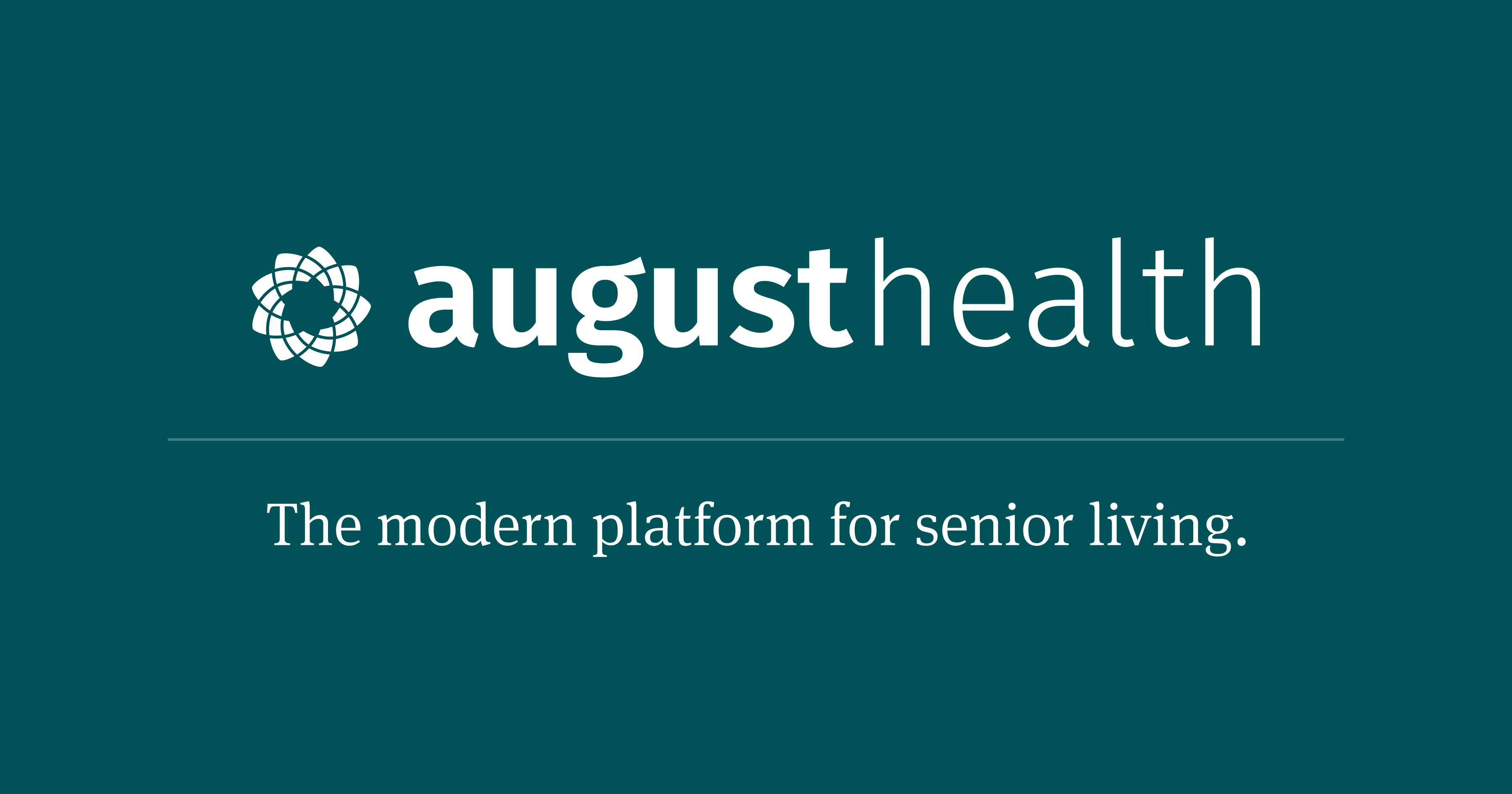 August Health - Modern senior living software