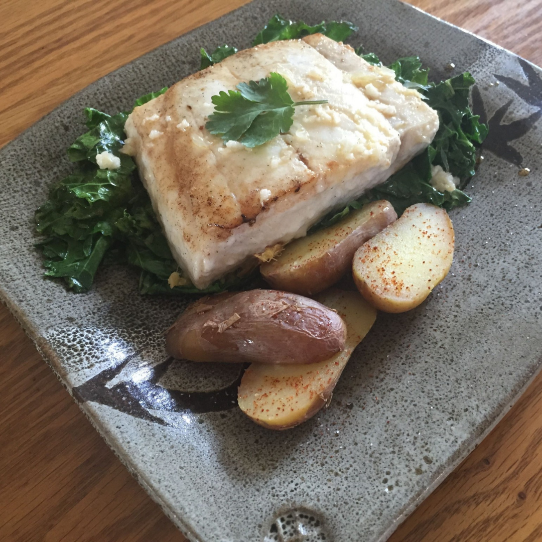 Ginger Lime Halibut