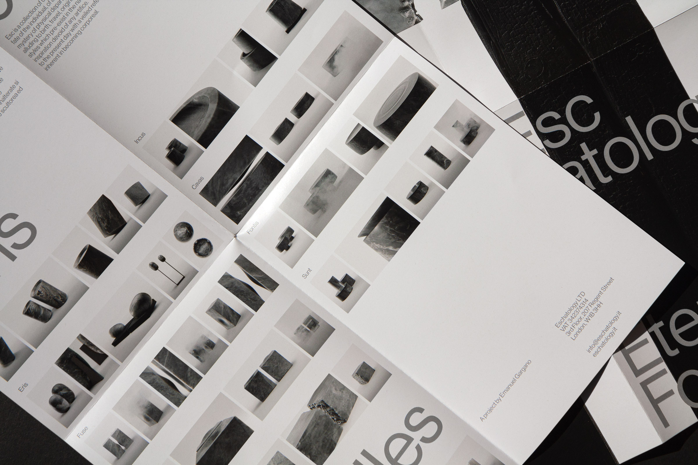 Due Studio | Eschatology Folding Poster