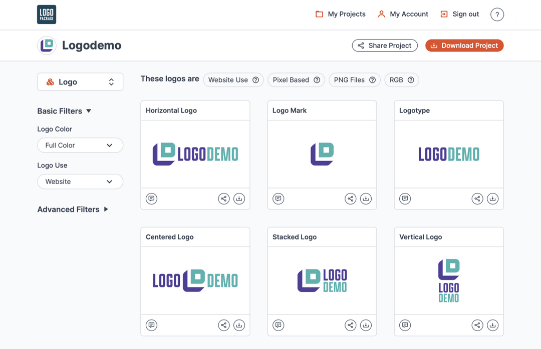 Package Logos for Clients in Under 5 Minutes | Logo Package