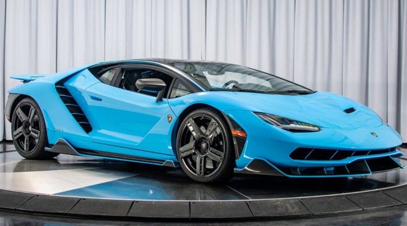 Blu Uranus | Lamborghini's pearl ocean color. | Exotic Car Colors