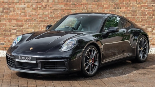 Jet Black Metallic | Porsche's metallic black color. | Exotic Car Colors