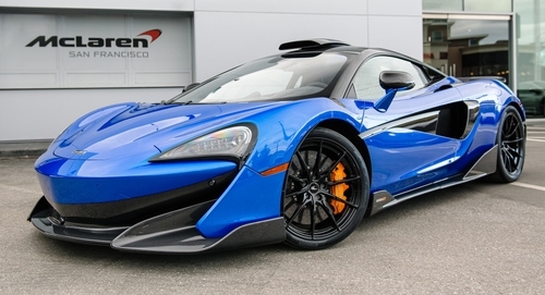 Vegas Blue | McLaren's classic blue color. | Exotic Car Colors