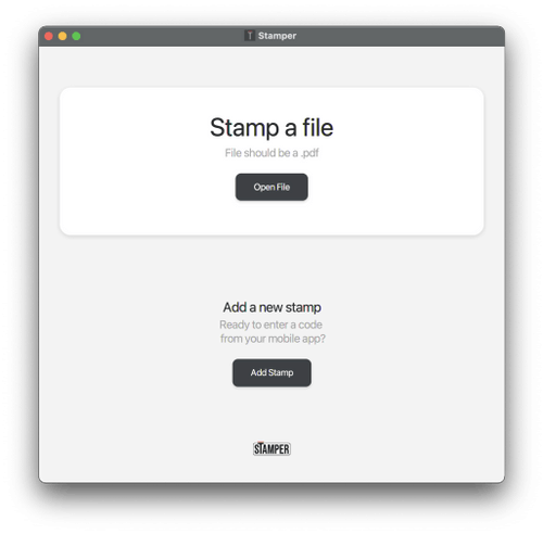 Stamper | Digitally Sign & Stamp Documents