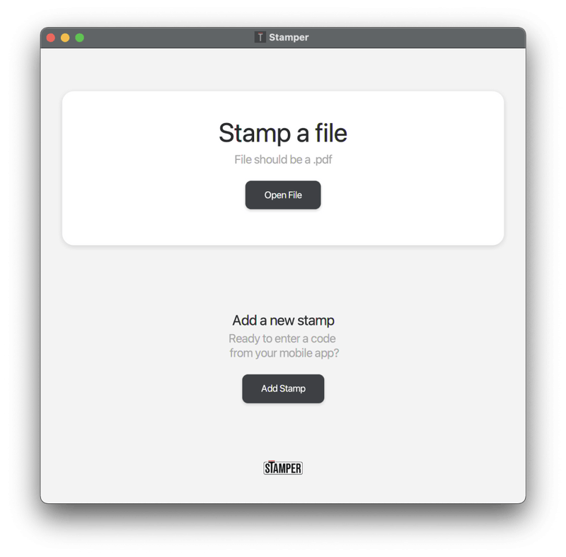 Stamper | Digitally Sign & Stamp Documents