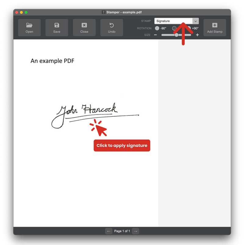 Stamper | Digitally Sign & Stamp Documents