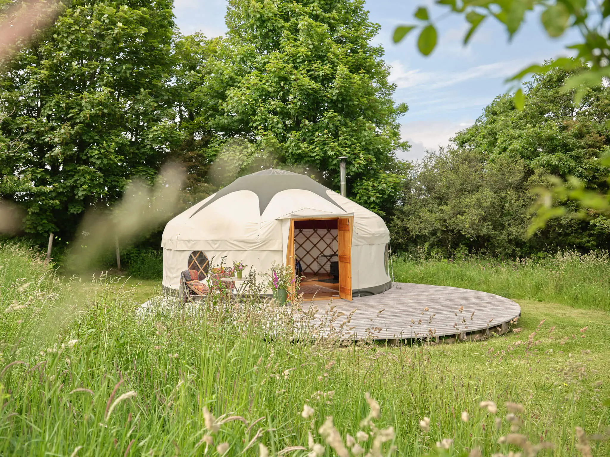 Tremeer Farm: Yurt Glamping Holidays in Cornwall, UK