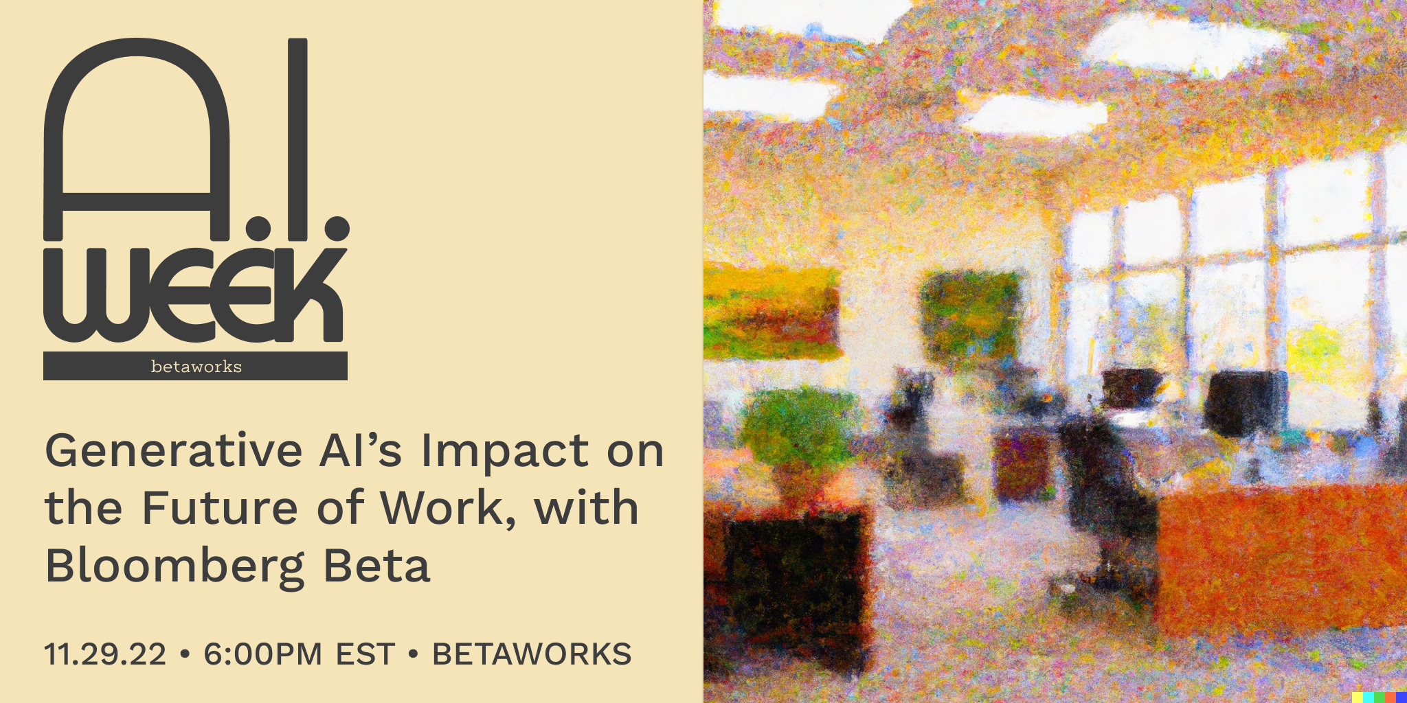AI Week: Generative AI’s Impact on the Future of Work, with Bloomberg Beta