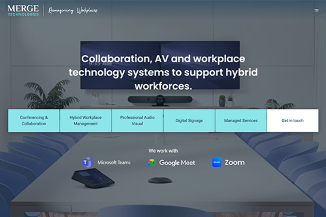Merge Technologies - Webflow