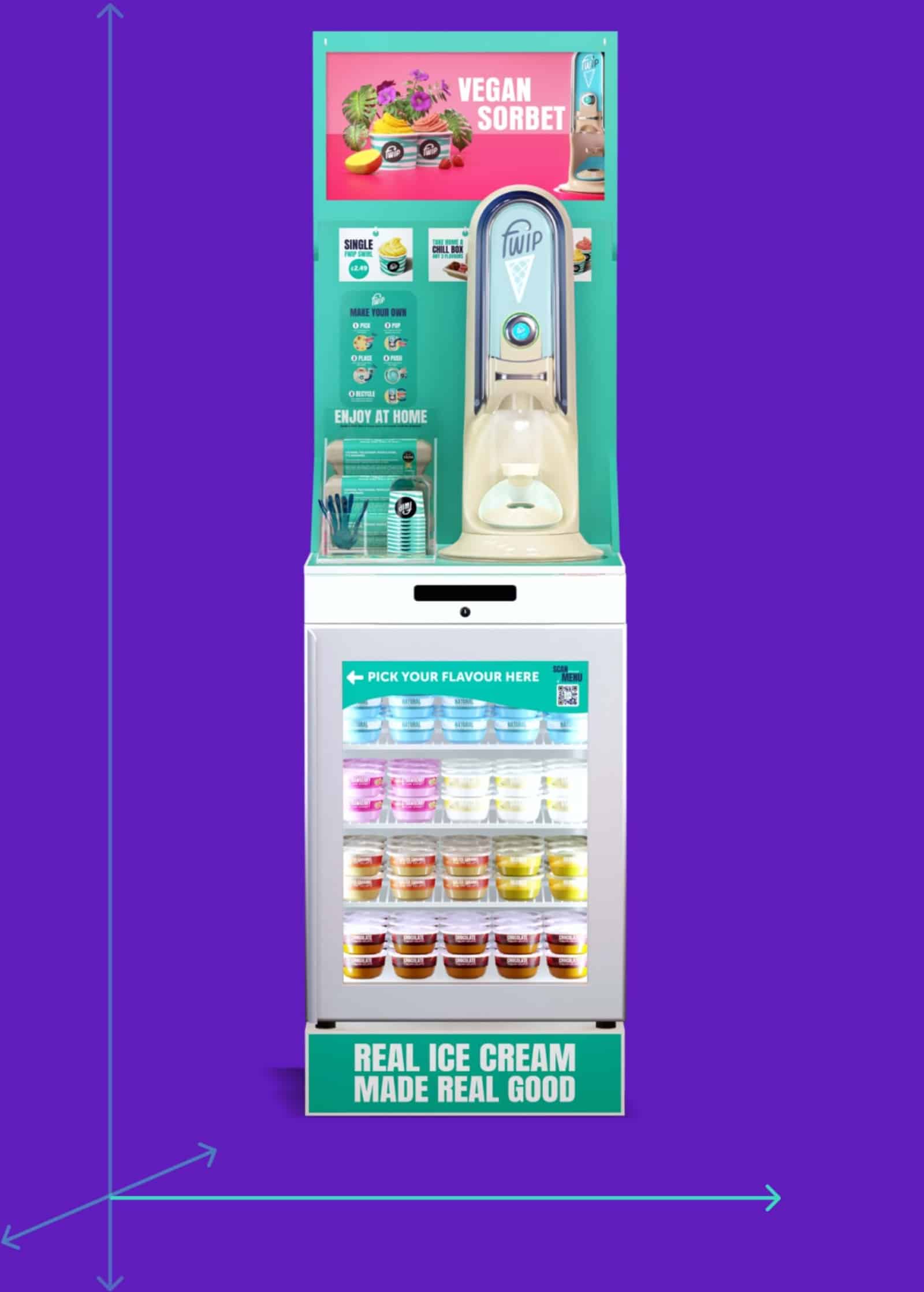 fwip | Compact Unit | Commercial Ice Cream Machine