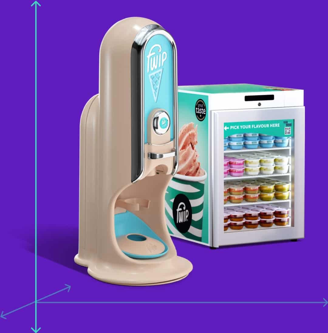 fwip | Portobello & Freezer Duo | Commercial Ice Cream Machine