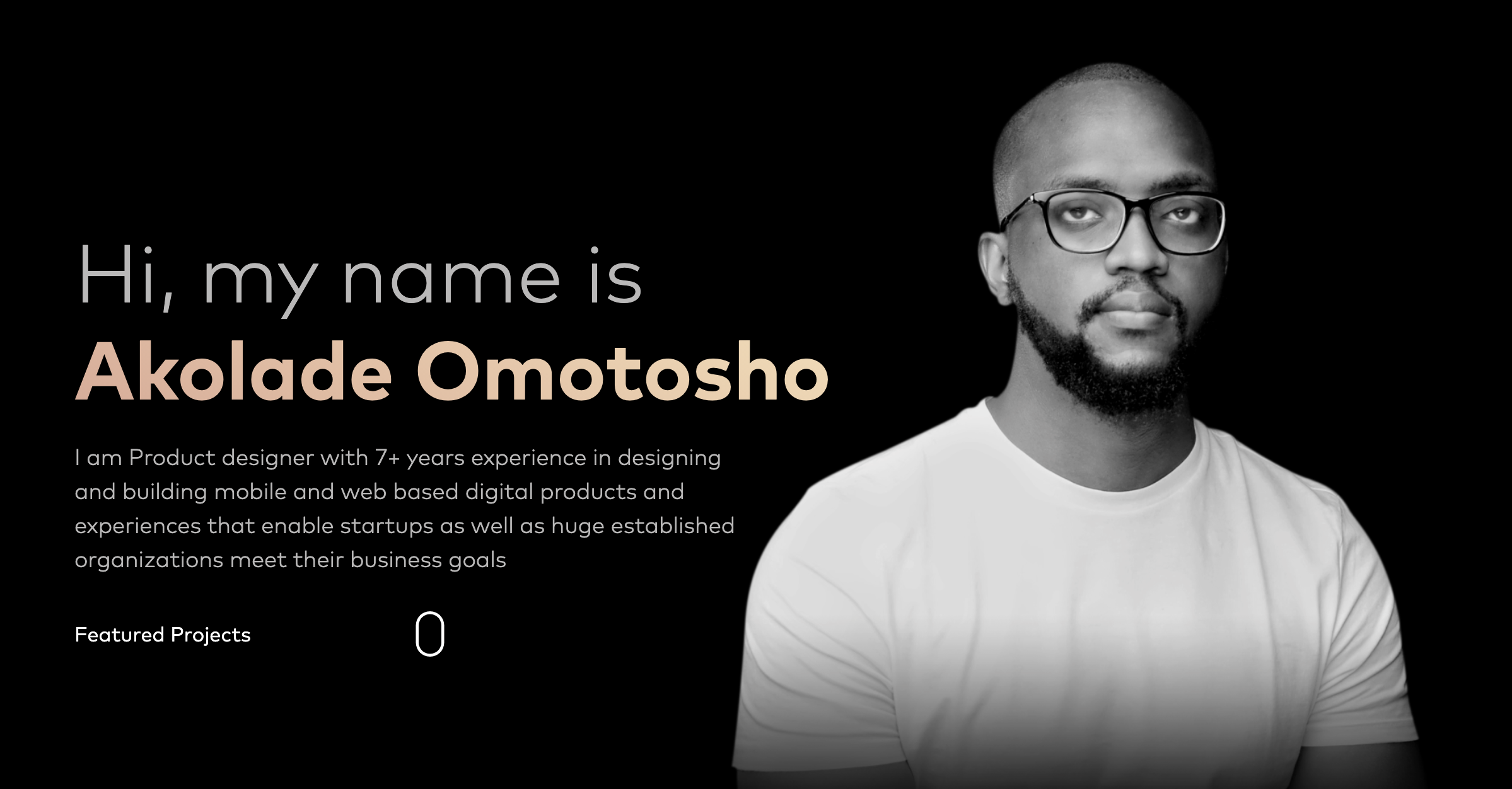 Akolade Omotosho - Home