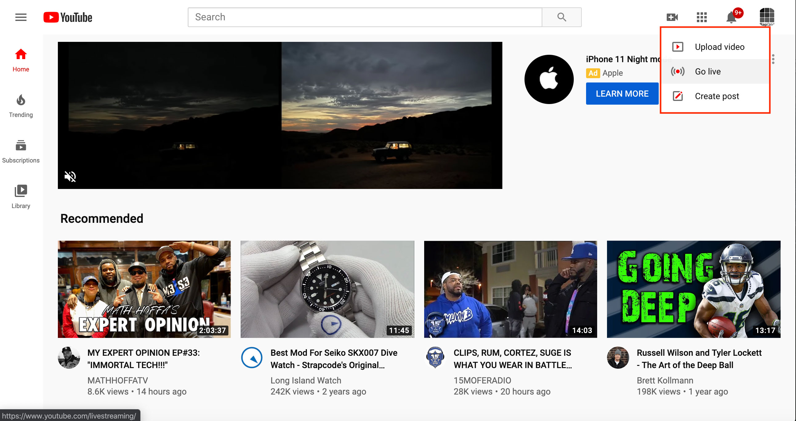 Quarterlab | New YouTube Live Control Room