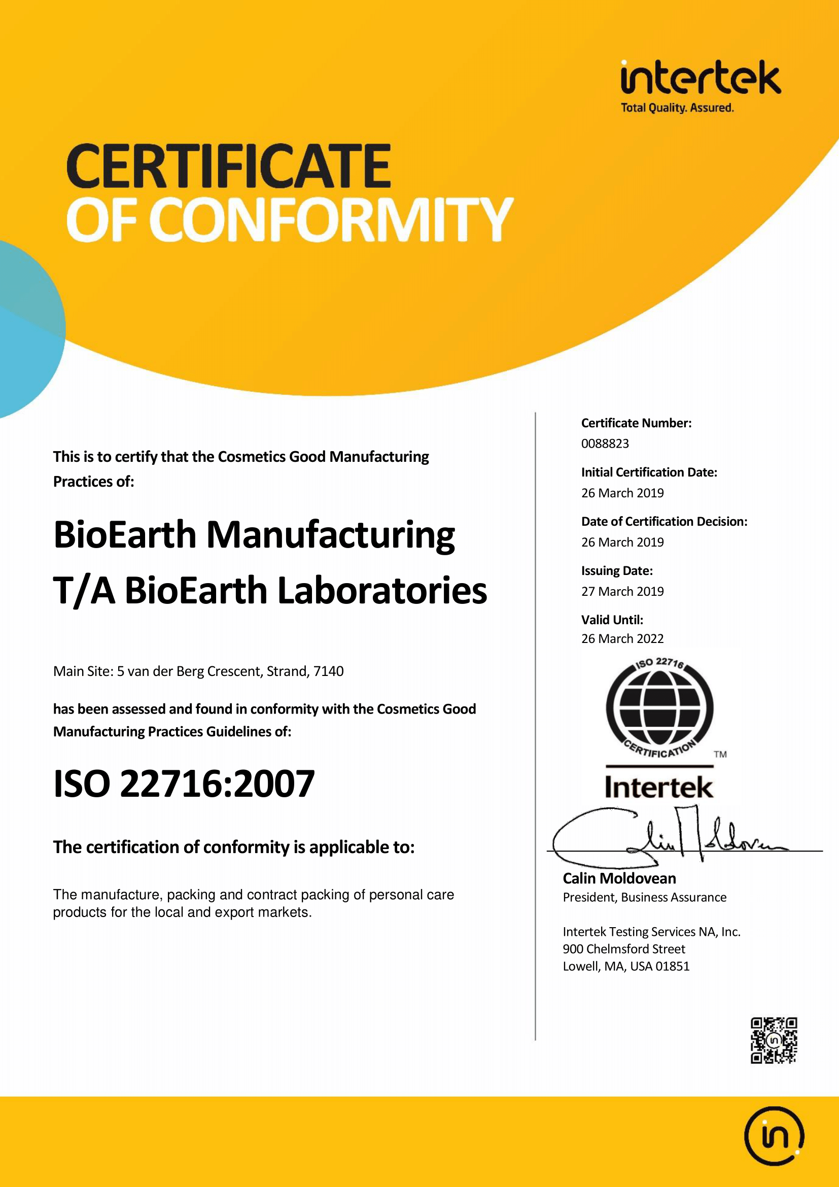 BioEarth Manufacturing | Manufacturing Quality Goods